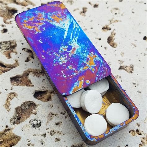 Titanium Storage Container Etsy