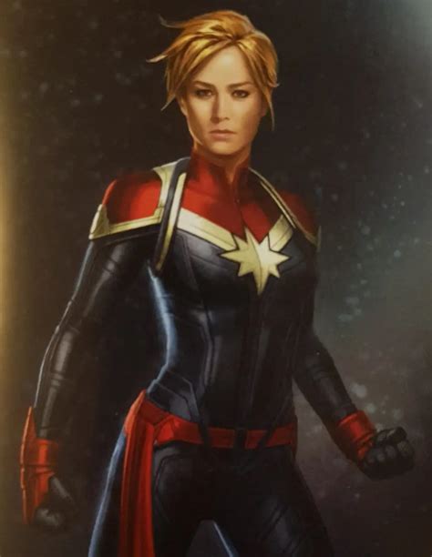 Foto Capitana Marvel Así Eran Los Diseños MÁs Locos Para El Traje