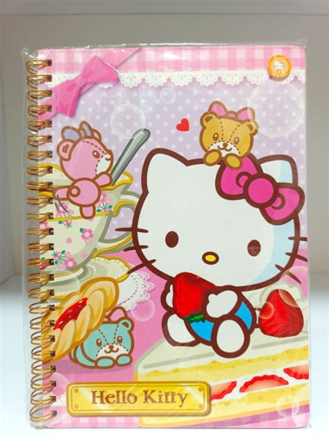 Hello Kitty Notebook Hobbies And Toys Stationery And Craft Stationery