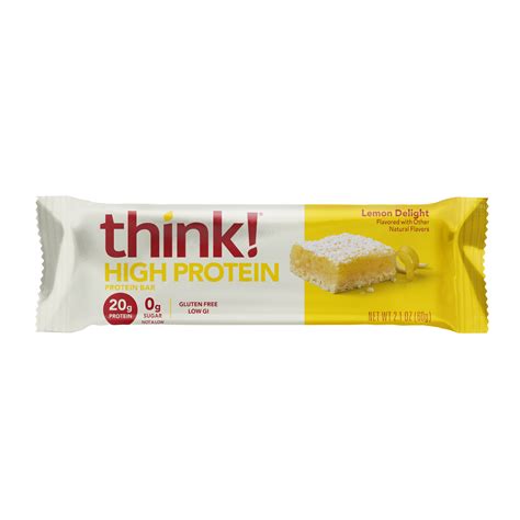 High Protein Bar Lemon Delight
