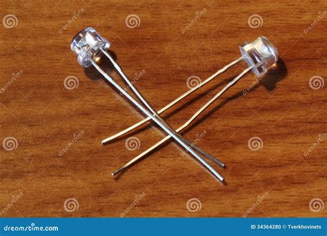 Two Diodes Stock Photo Image Of Black Isolated Semiconductor 34364280