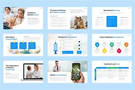 Bocil Pediatrician Powerpoint Template Incl Medical And Hospital Envato