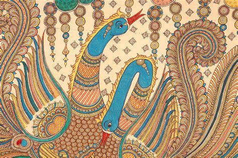 Peacock Pair Exotic India Art