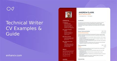 Technical Writer CV Examples For