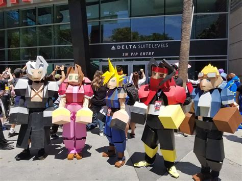 Pixel Perfect Final Fantasy Vii Cosplay