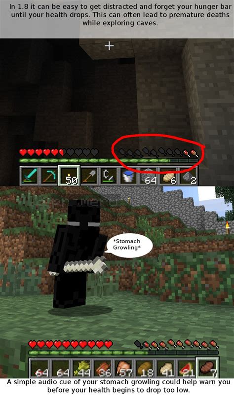 Suggestion 1 8 S Food Hunger System R Minecraft