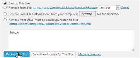 Utilities Backup Wordpress Anywhere Backup Wordpress Optimization