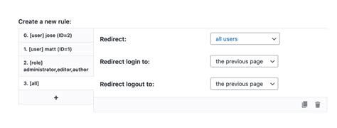 Setting Up Login And Logout Redirects Utopique