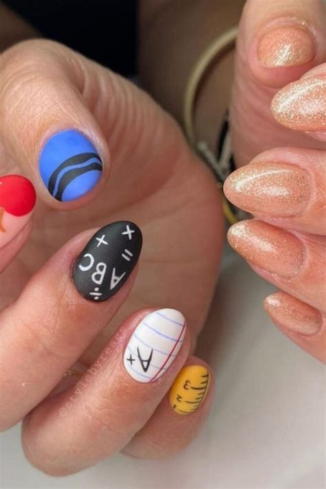 26 Back To School Nails Cute And Easy Designs To Try
