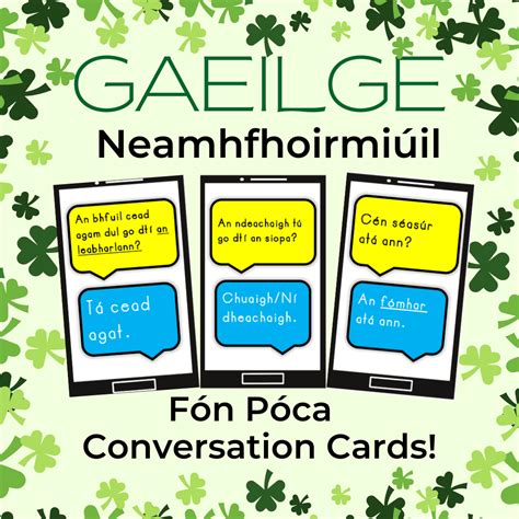 Mash Seachtain Na Gaeilge Gaeilge Neamhfhoirmiúil Fón Póca