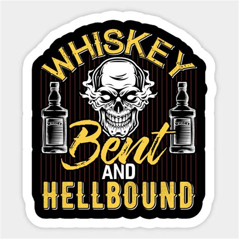 Whiskey Bourbon Whisky Scotch Blended T Whiskey Sticker Teepublic