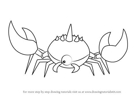 How To Draw Crab Gem Monster From Steven Universe Steven Universe Step By Step