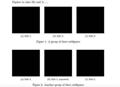 Cross Referencing References To Subfigures Which Appear More Than