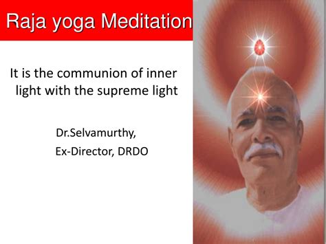 Ppt Brahma Kumaris Rajayoga Meditation Powerpoint Presentation Free