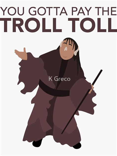 Frank Reynolds Troll Toll From Always Sunny Sticker For Sale By K