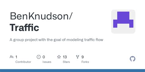 Github Benknudson Traffic A Group Project With The Goal Of Modeling Traffic Flow