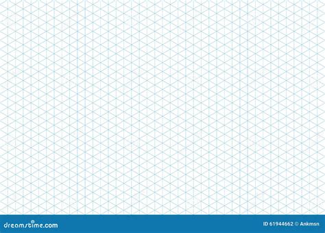 Template Isometric Grid Seamless Pattern Stock Vector Image 61944662