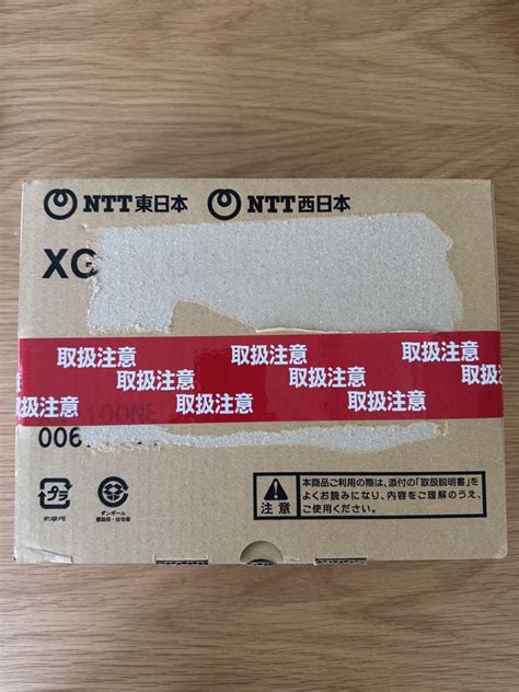 最終値下げ【新品】nttフレッツ光クロス対応ホームゲートウェイxg 100ne メルカリ