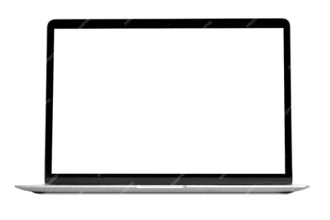 Premium Psd Modern Laptop Computer On The White Background