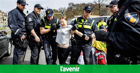 La Militante écologiste Greta Thunberg Interpellée Lors Dune