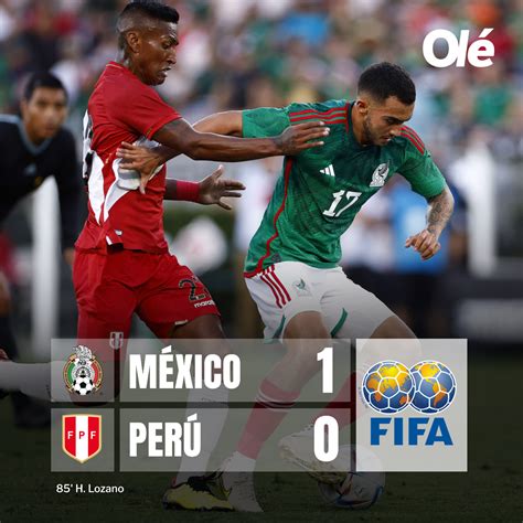 Diario Olé On Twitter Ganó México🇲🇽 Que Suma Confianza De Cara Al