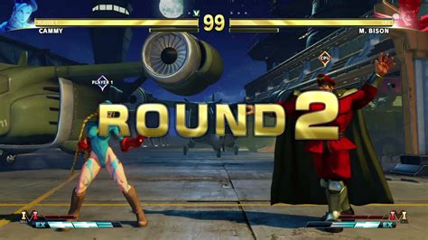 STREET FIGHTER V Cammy Vs M Bison YouTube