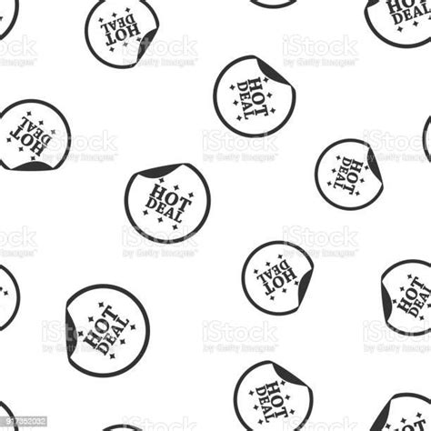 熱處理貼紙無縫模式背景圖示業務平面向量圖購物標誌符號圖案向量圖形及更多個性圖片 個性 價格 儲蓄 Istock