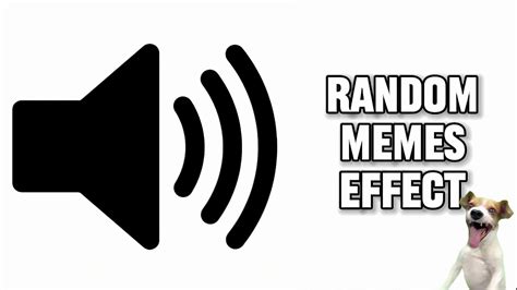 Funny Sound Effect Random Memes Effect Meme Sound Effect Editing