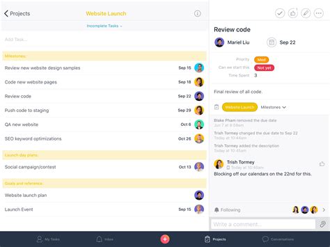 New Updates To Asana Ipad And Iphone Apps For Ios 11