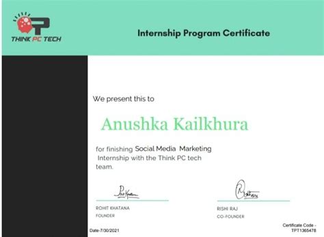 Anushka Kailkhura On Linkedin Thankyou