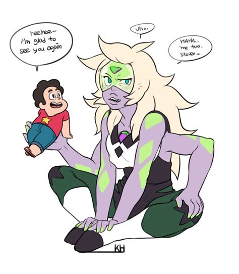 Amethyst Peridot Fusion Steven Universe Steven Universe Drawing Steven Universe Fusion