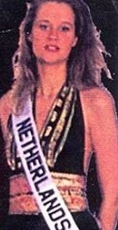 Pauline Huizinga Miss Universe Netherlands 1991
