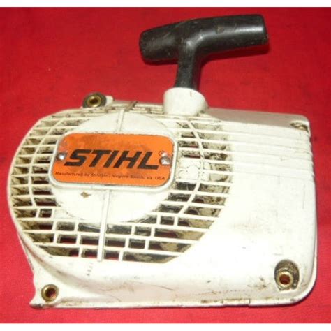 Stihl 024 026 Av Chainsaw Starter Recoil Cover And Pulley Assembly