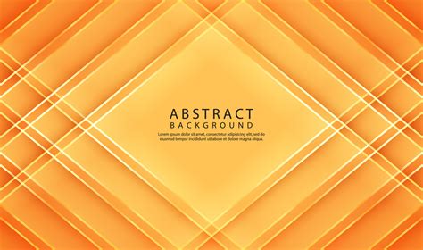 3d Orange Geometric Abstract Background Overlap Layer On Bright Space With Line Cut Texture