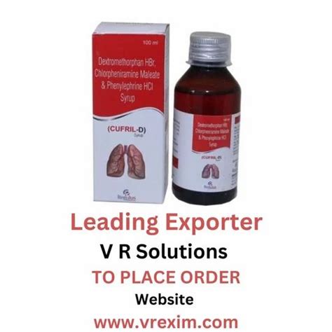 Allopathic Cough Syrup At ₹ 162bottle Dextromethorphan Hydrobromide