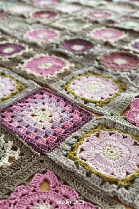 seidenfeins Dekoblog Oktober 2014 Häkeln Decke häkeln Häkeldecke