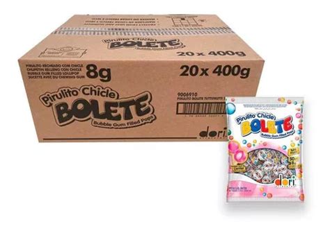 Caixa Pirulito Bolete Tutti Frutti Dori 400g 20und MercadoLivre