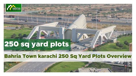 Bahria Town Karachi 250 Sq Yard Plots Overview Youtube