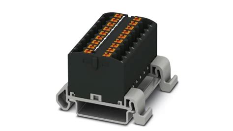 Phoenix Contact Verteilerblock PTFIX 18X2,5-NS35A BK Inhalt: 8St. | SMDV
