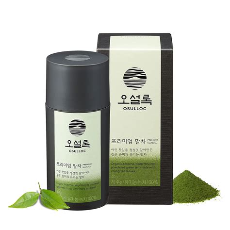 [오설록 프리미엄 말차] Osulloc Premium Matcha Powder Unsweetened Premium Org