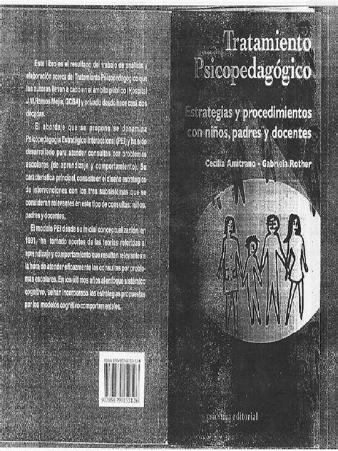 Amitrano Rother Tratamiento Psicopedagogico Caps 2 Y 3 Pdf