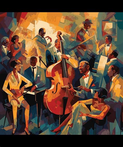 The Harlem Renaissance Wall Art Jazz And Blues Wall Art Black