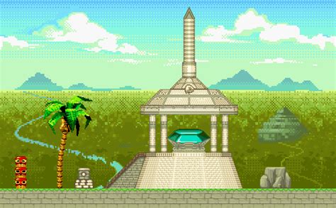 Master Emerald Shrine Sprite Background By Sonicmechaomega999 On Deviantart