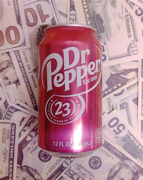 Dr Pepper Candle Dr Pepper Money Candle Dr Pepper Cash Candle