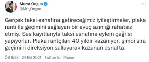 İbbden Bir Taksi Açıklaması Daha Ses Kayıtları Ile Taksici Esnafına