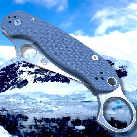 Handmade Brass Karambit Backspacer • Spyderco Pm2 And Para 3