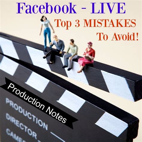 Facebook LIVE Top 3 Mistakes To Avoid