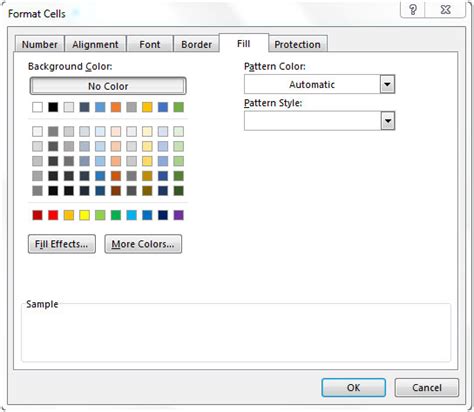 Displaying The Format Cells Dialog Box In Microsoft Excel