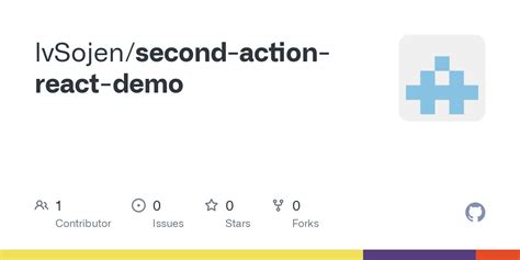 Github Lvsojensecond Action React Demo