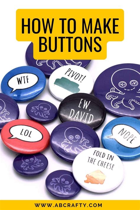Handmade Create Design Your Own Button Pins Lot 35 Weeklybangalee